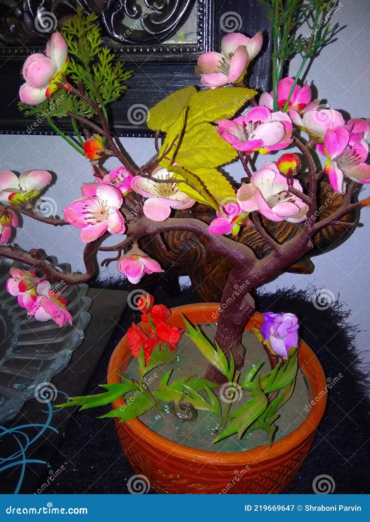 Spring Flowery Showpiece stock image. Image of spring - 219669647