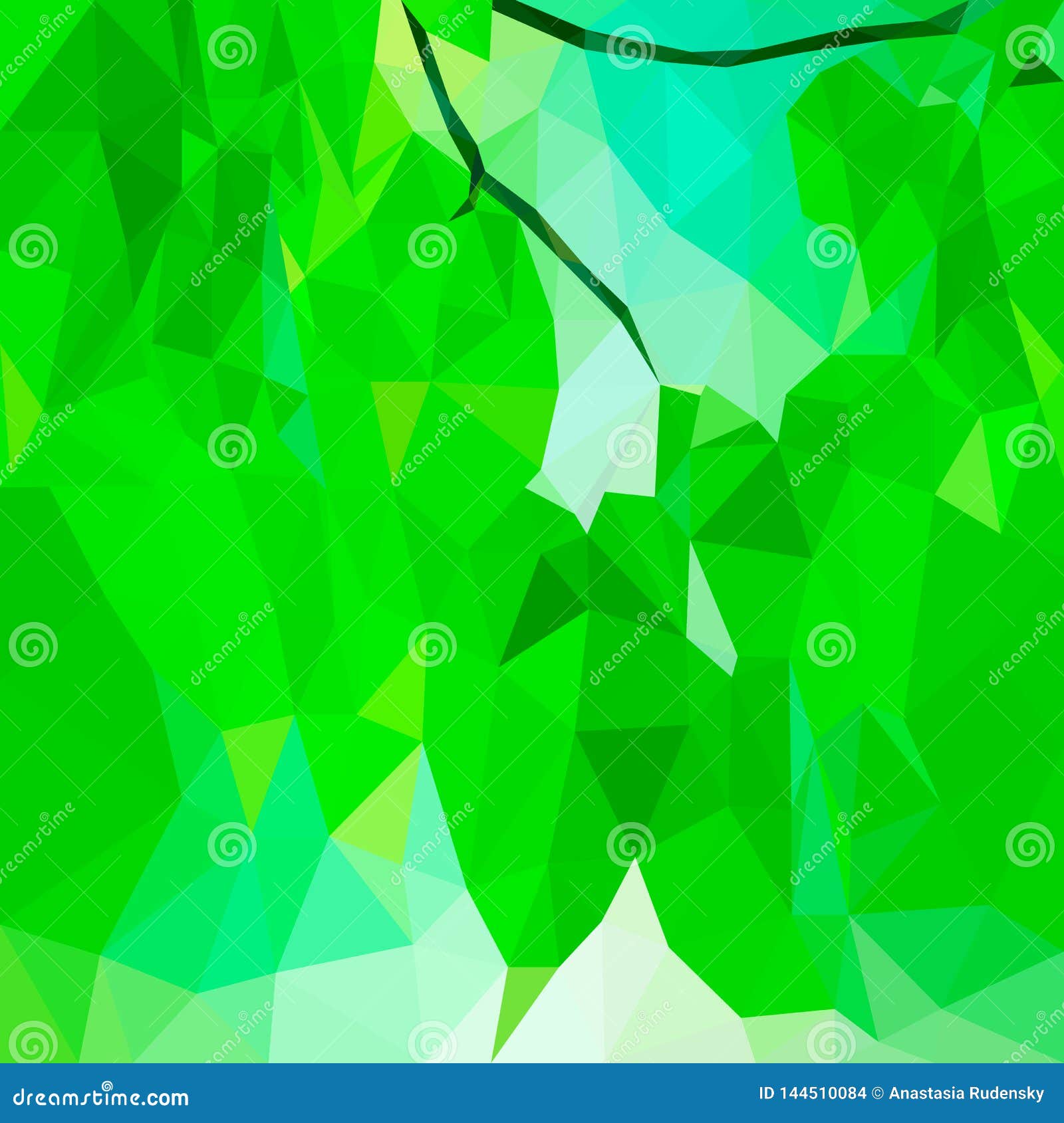 Spring foliage stock vector. Illustration of geometry - 144510084