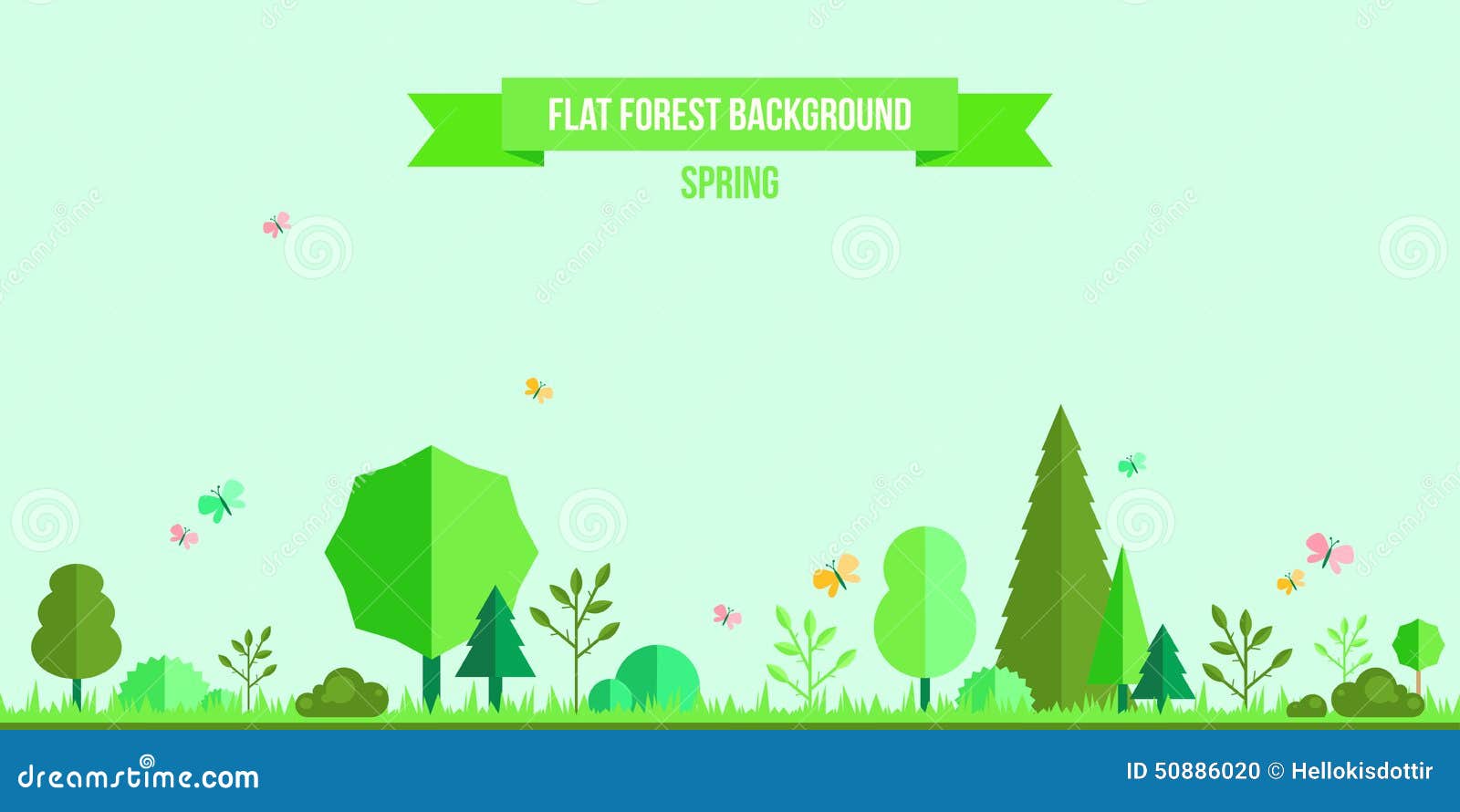 Spring Forest Background. Royalty-Free Stock Photography ...
