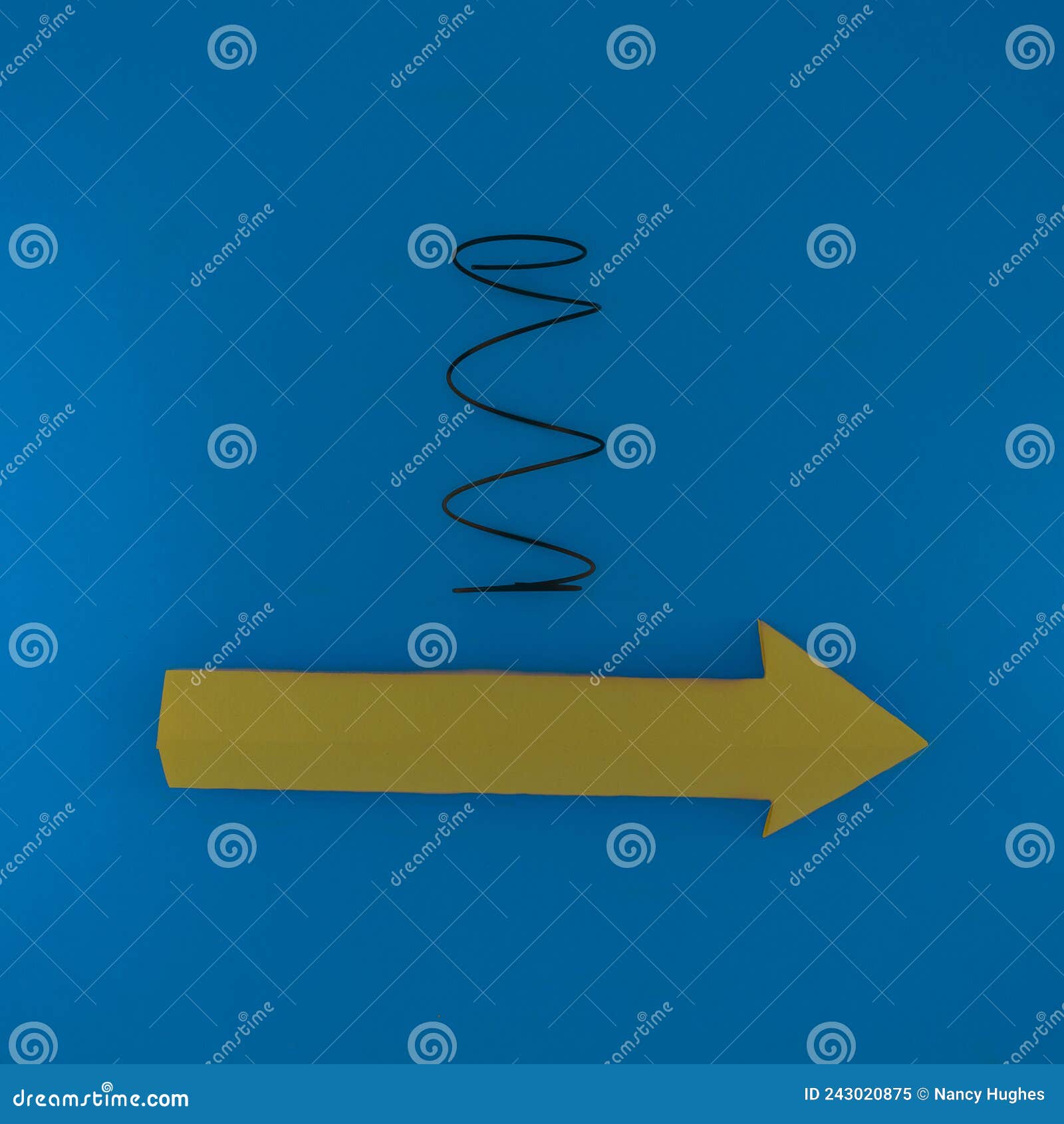 Spring Forward March stock image. Image of march, arrow - 243020875