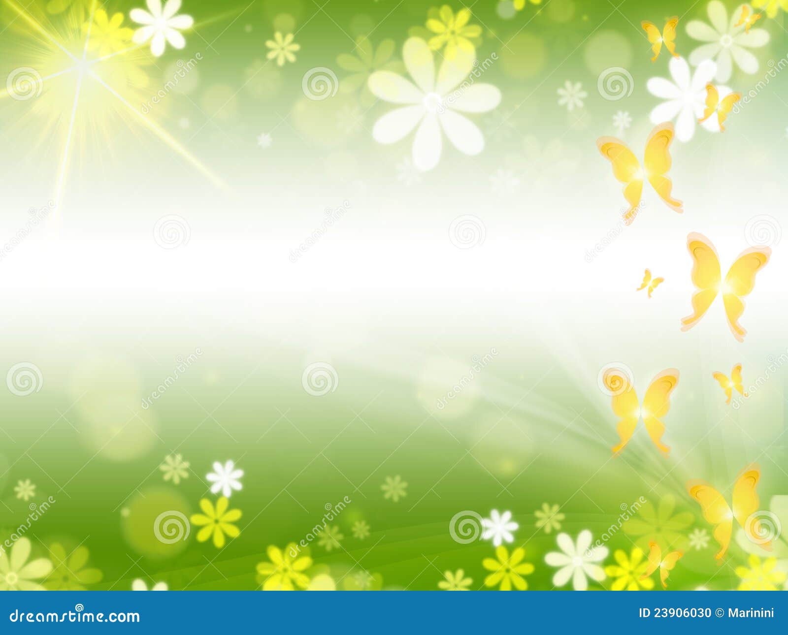 Spring frame stock illustration. Illustration of celebrate - 23906030