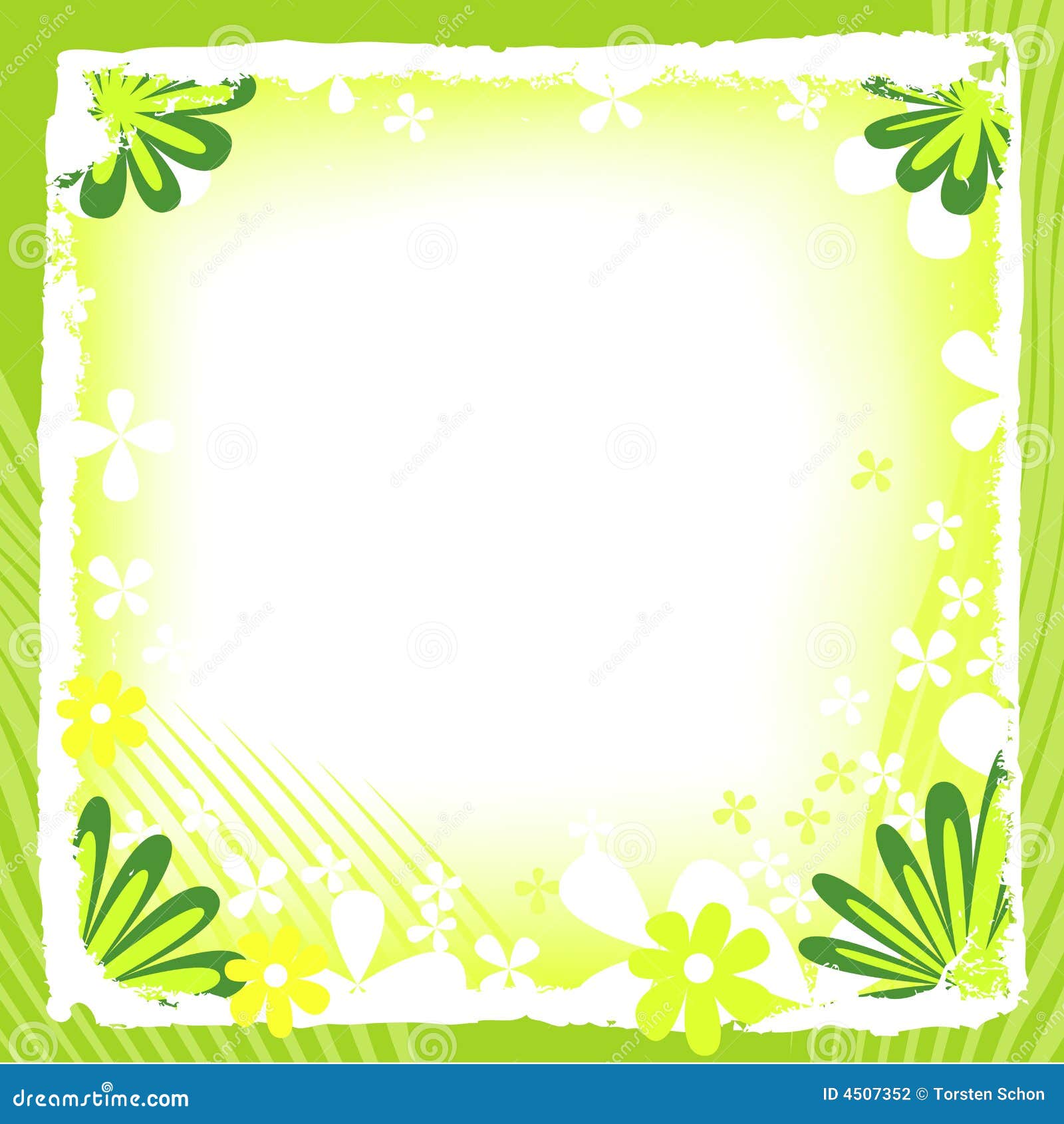 Spring frame stock illustration. Illustration of lightgreen - 4507352