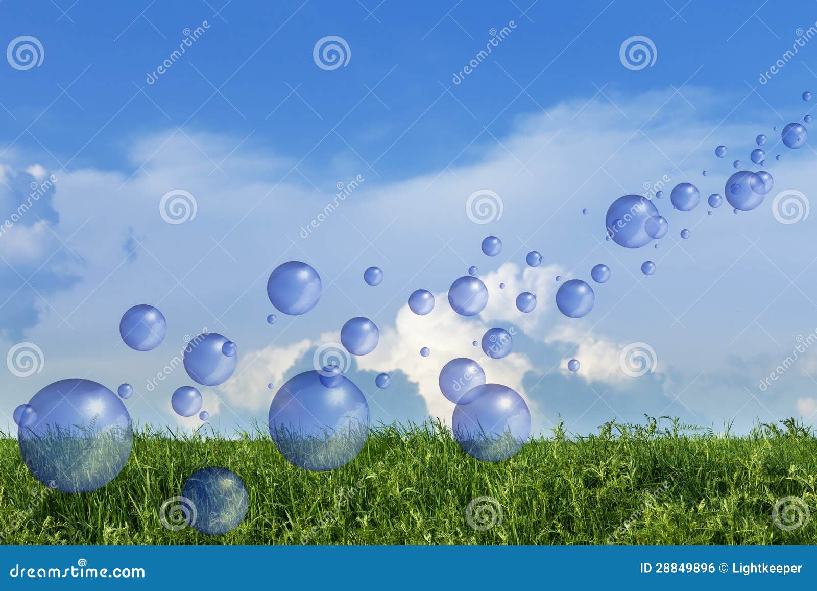 Spring fresh bubbles stock photo. Image of background - 28849896