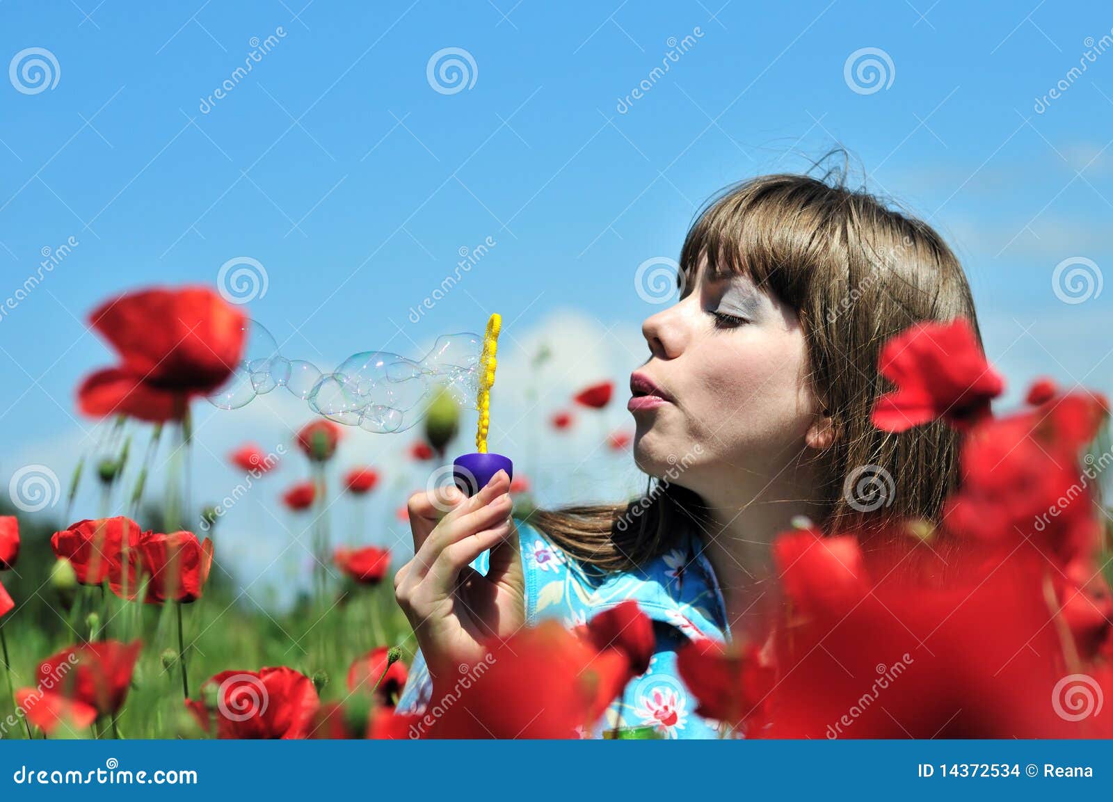 Spring fun stock photo. Image of meadow, look, beautiful - 14372534