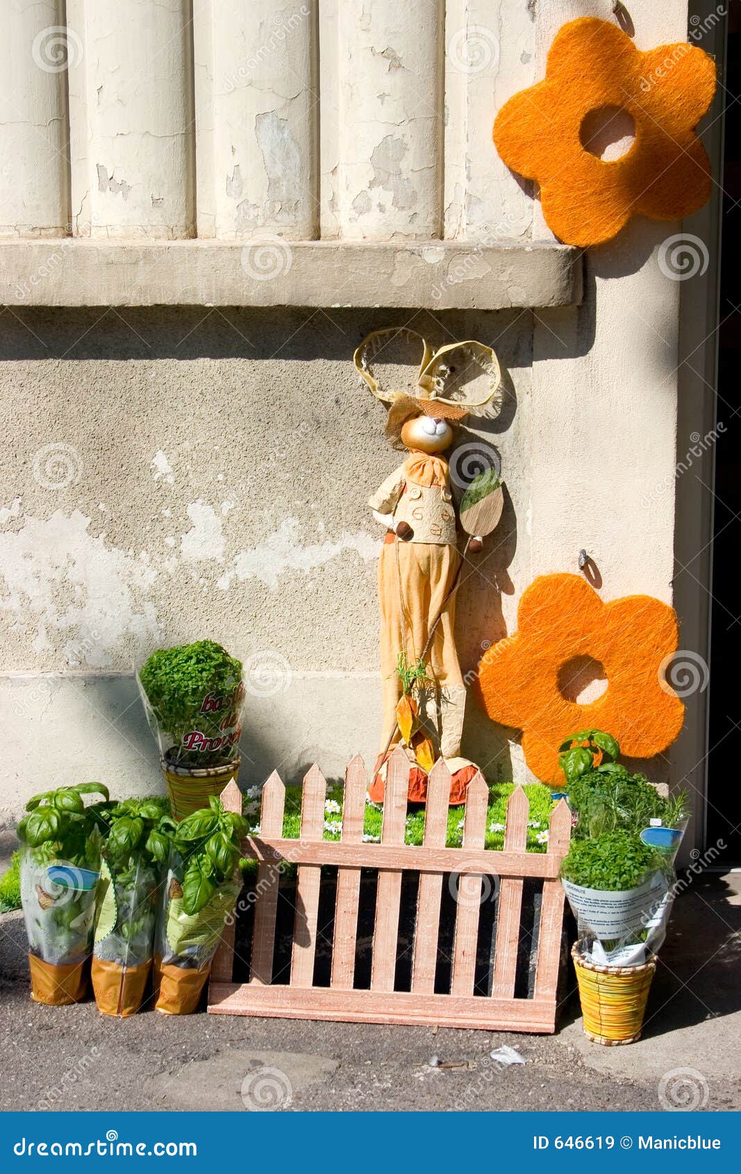Spring garden display stock image. Image of garden, store - 646619