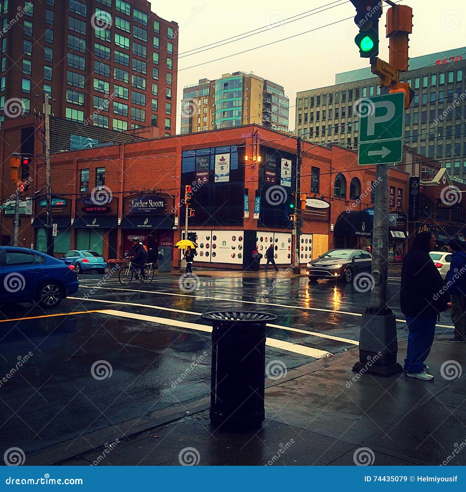 Spring garden road-Halifax editorial stock image. Image of garden ...