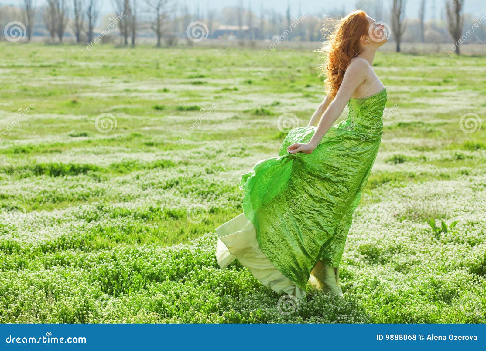 Spring girl stock photo. Image of freedom, positivity - 9888068