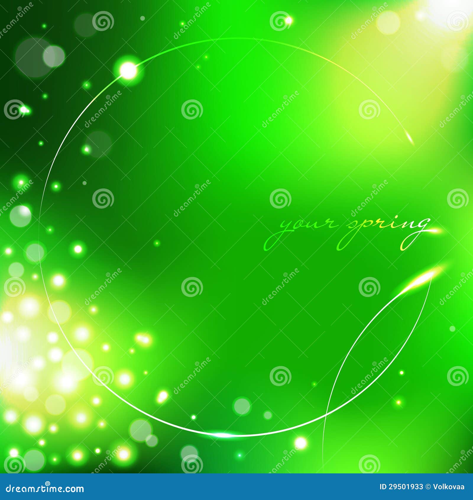 Spring green background stock vector. Illustration of leaf - 29501933