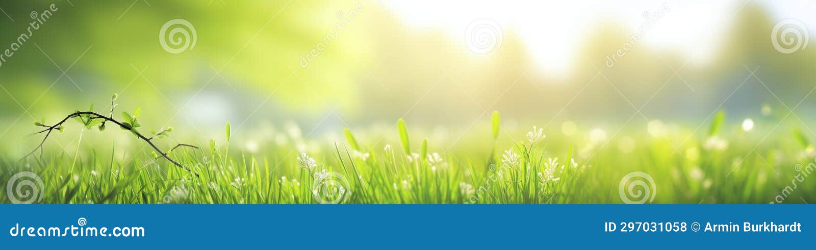 Spring green background stock illustration. Illustration of natural ...