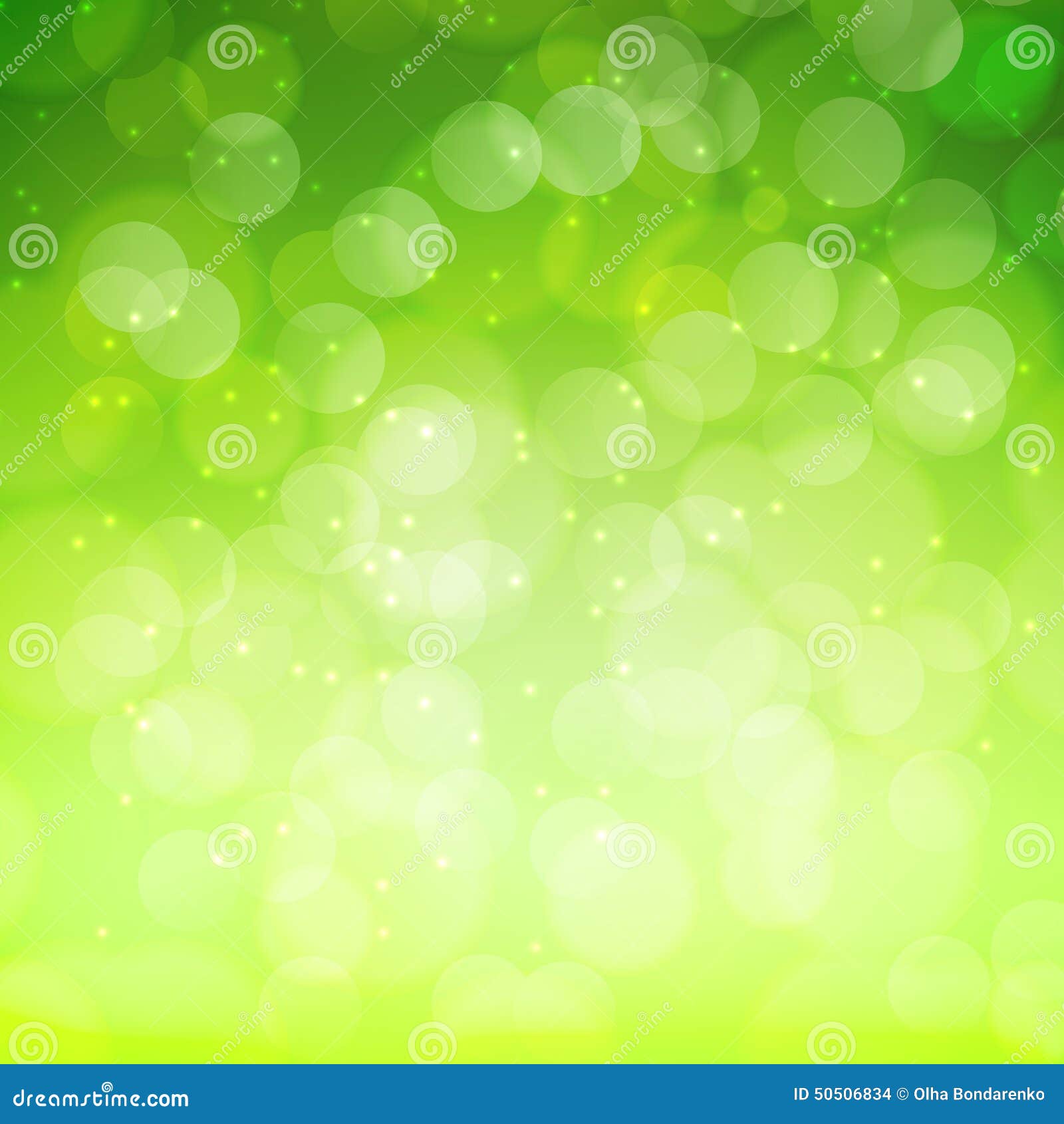 Abstract Spring Green Vector