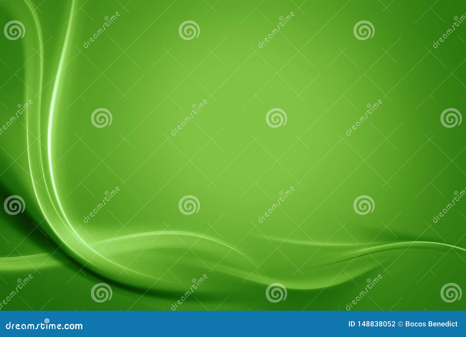 Spring Green Abstract Background Stock Illustration - Illustration of ...