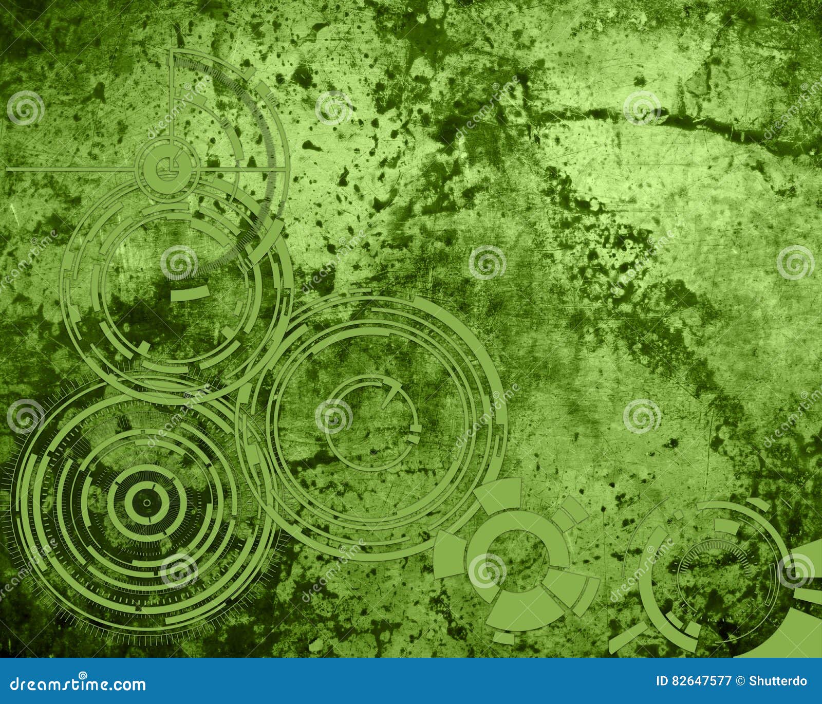 Spring 2017 Greenery Abstract Background Grunge Stock Illustration ...