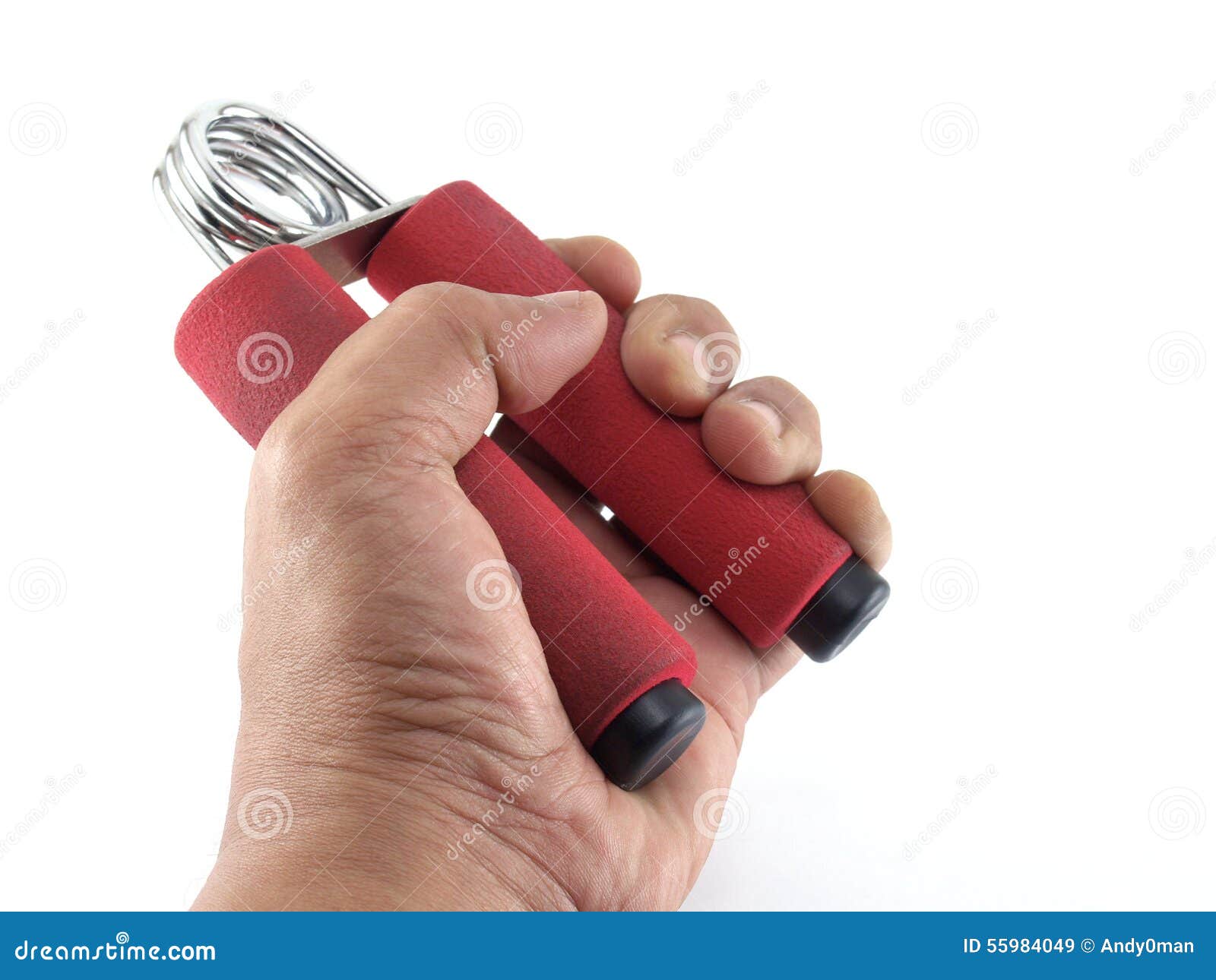 Spring Grip Stock Photo - Image: 55984049