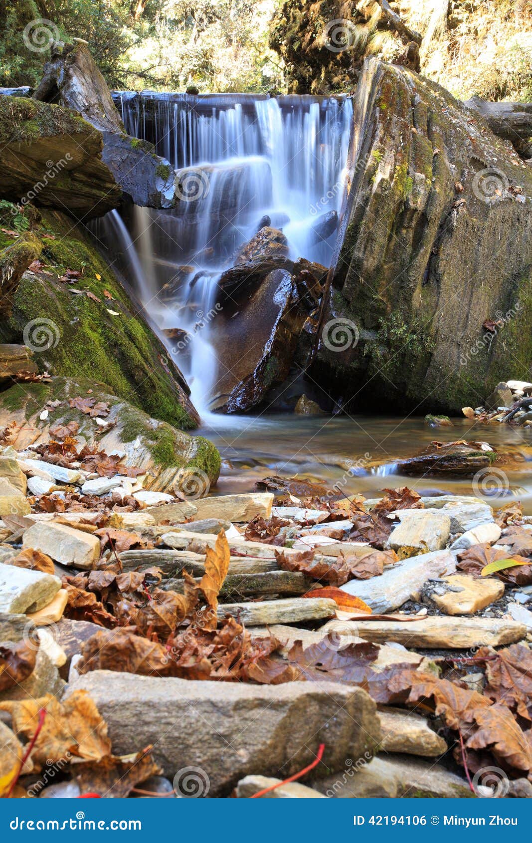 Spring,Himalaya Mountains,Nepal. Stock Photo - Image of rock, water ...
