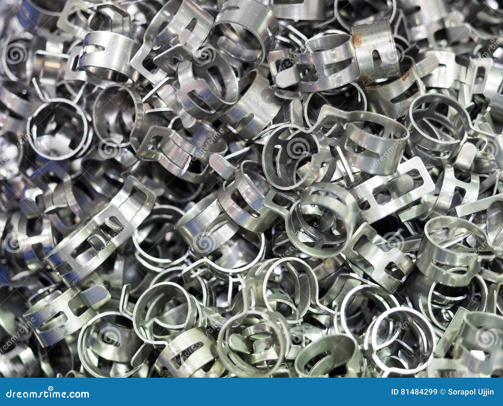 Spring hose clamp stock image. Image of metal, iron, shop - 81484299