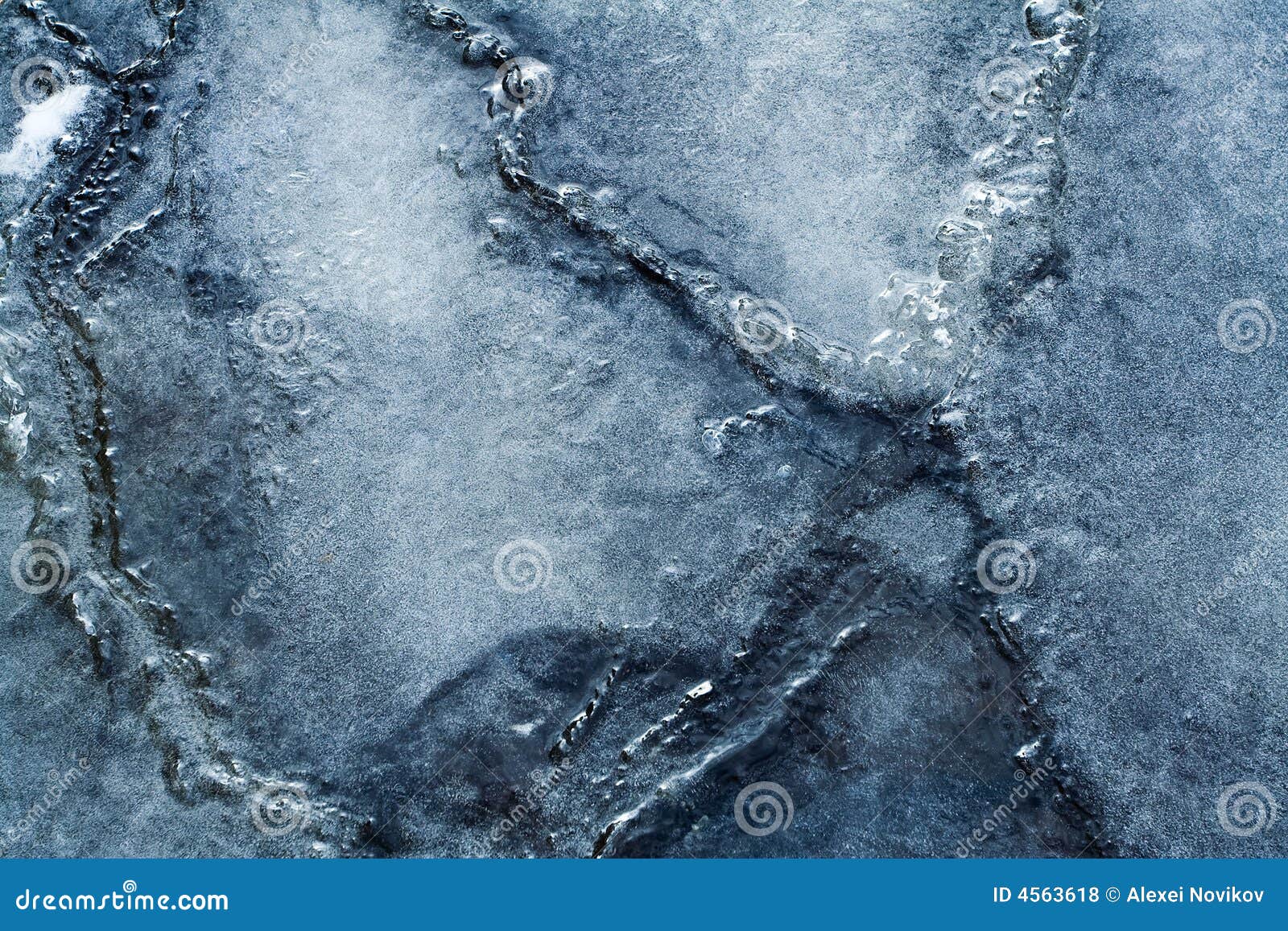 Spring ice background stock photo. Image of pattern, freezing - 4563618