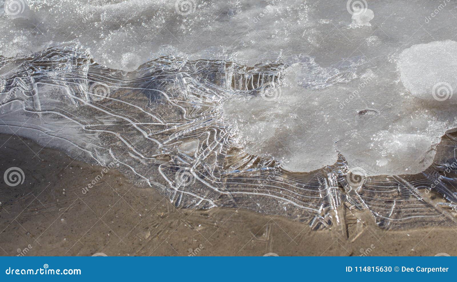 Spring Ice Patterns stock photo. Image of graphic, background - 114815630