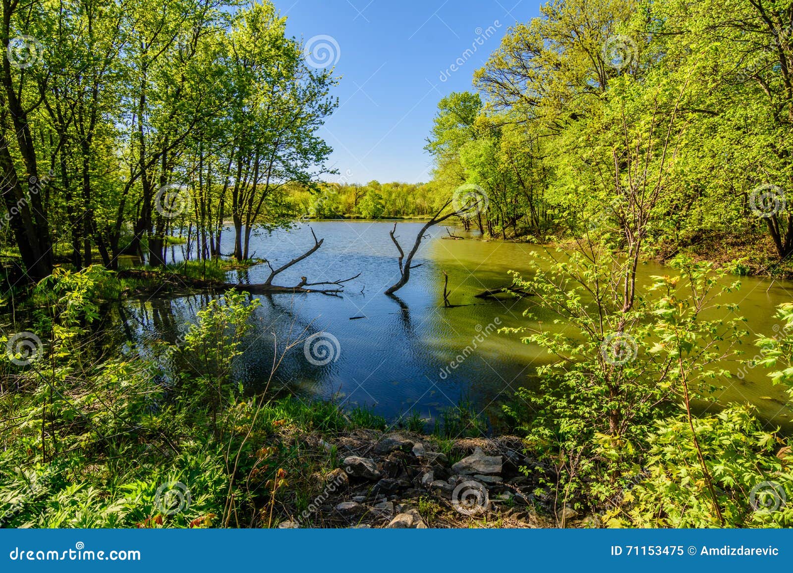 Spring in Iowa stock image. Image of cloudy, iowa, cloud - 71153475
