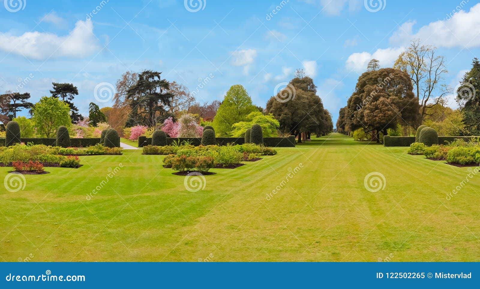 Spring in Kew Botanical Garden, London, UK Stock Image - Image of ...