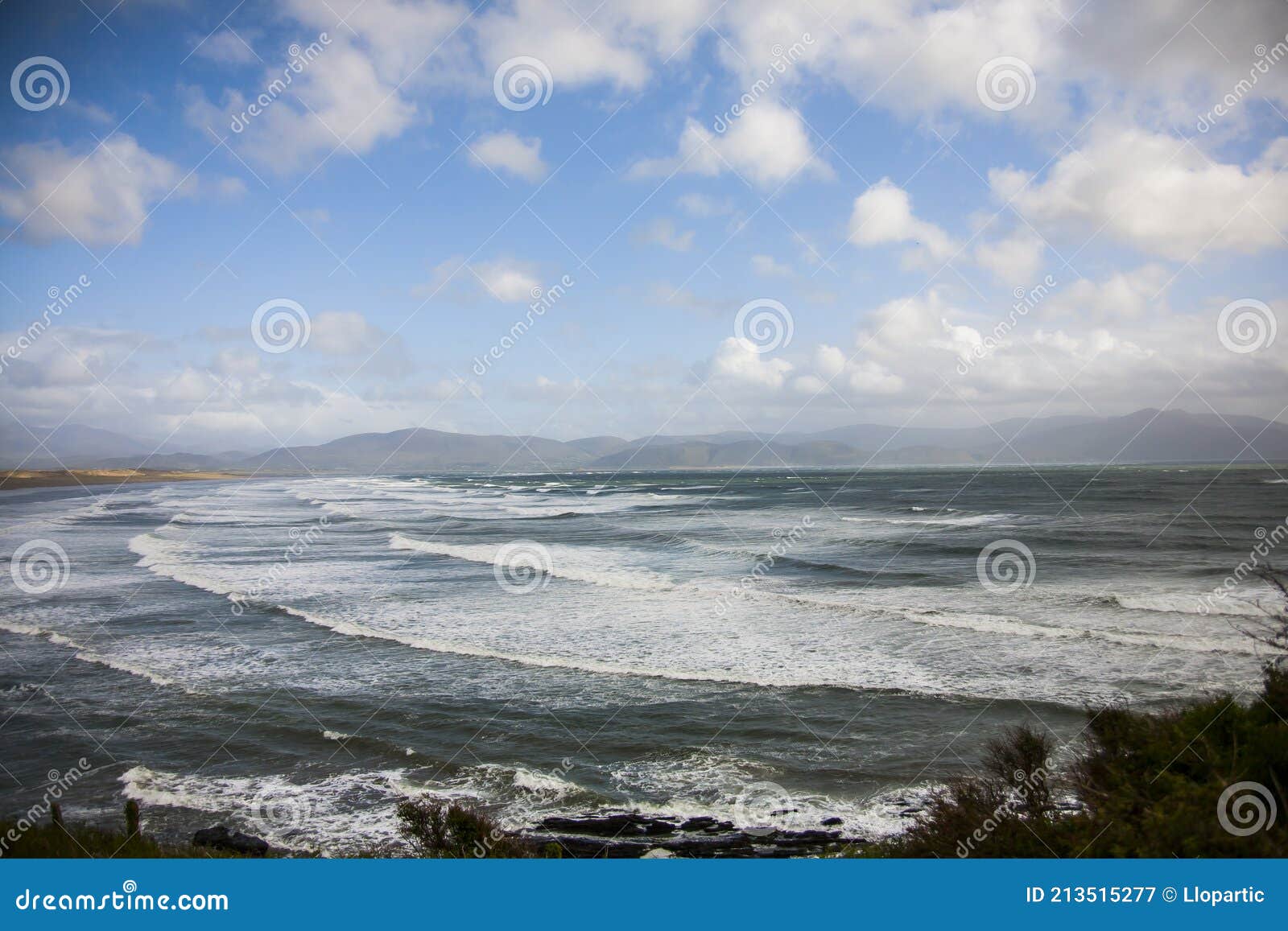 Spring Landscape in the Lands of Ireland Stock Image - Image of flora ...