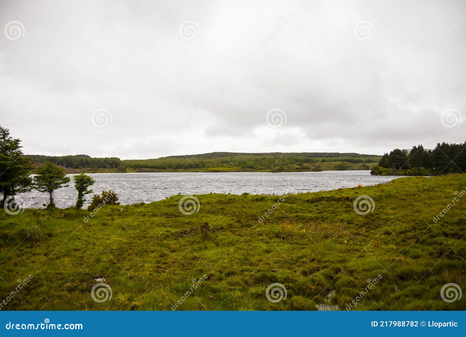 Spring Landscape in the Lands of Ireland Stock Photo - Image of europe ...