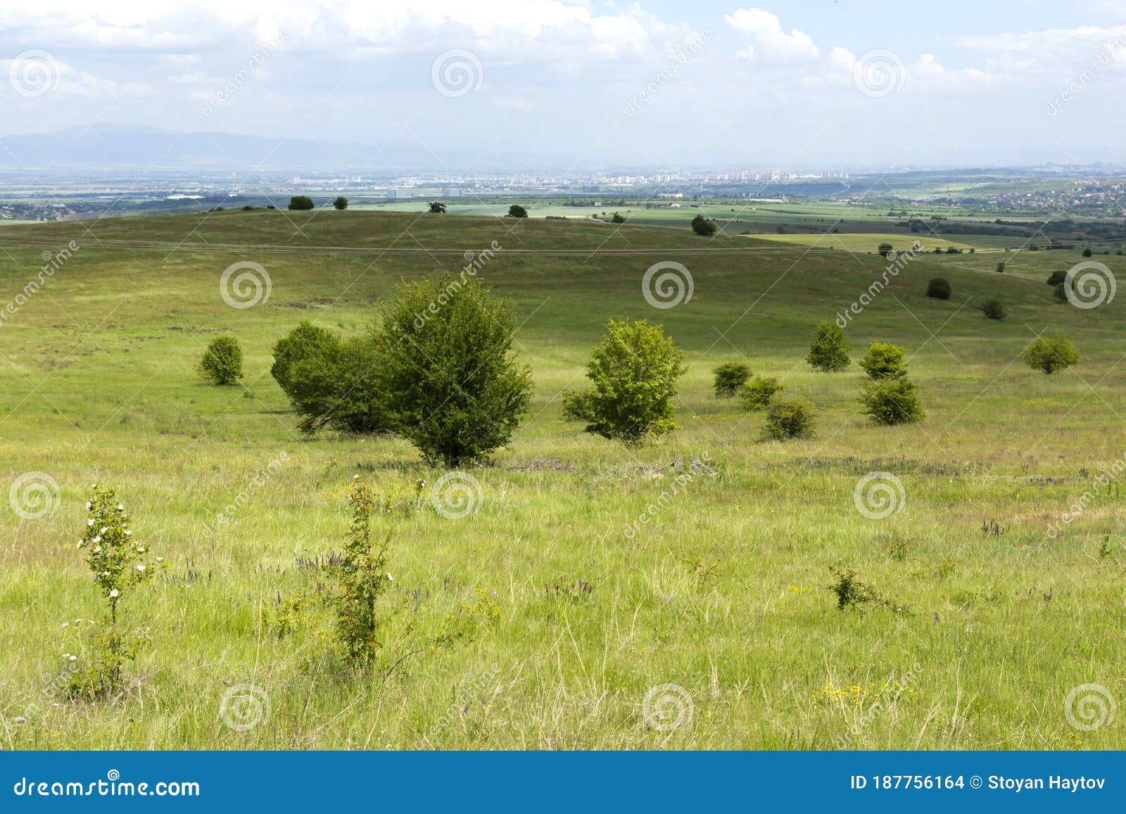 Spring Landscape of Lyulin Mountain, Bulgaria Stock Photo - Image of ...
