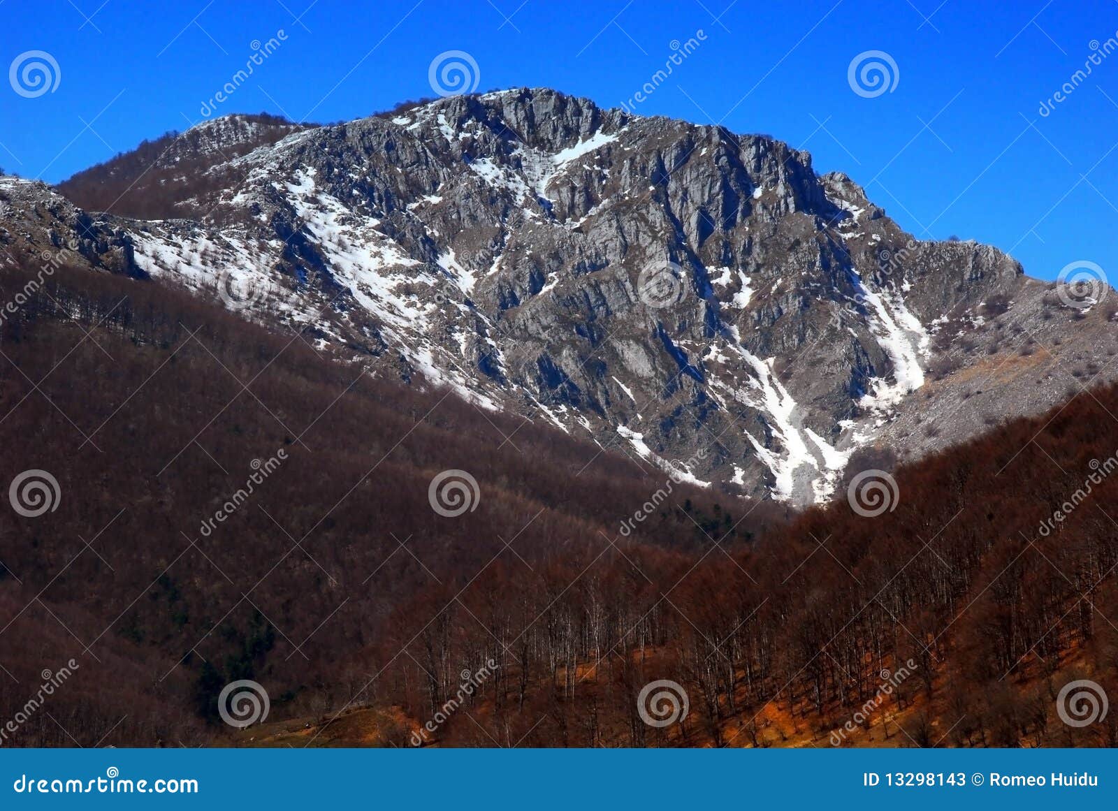 Spring Landscape in the Mountains of Romania Stock Image - Image of ...