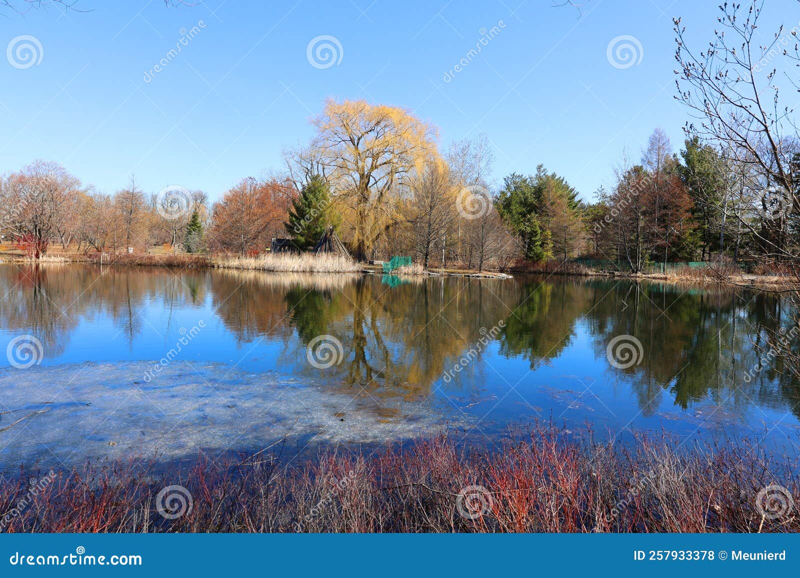 Spring Landscape Quebec Province Stock Photo - Image of people ...