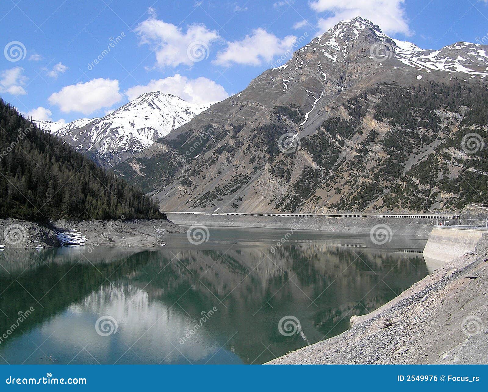 Spring landscape view stock photo. Image of alone, cornfield - 2549976