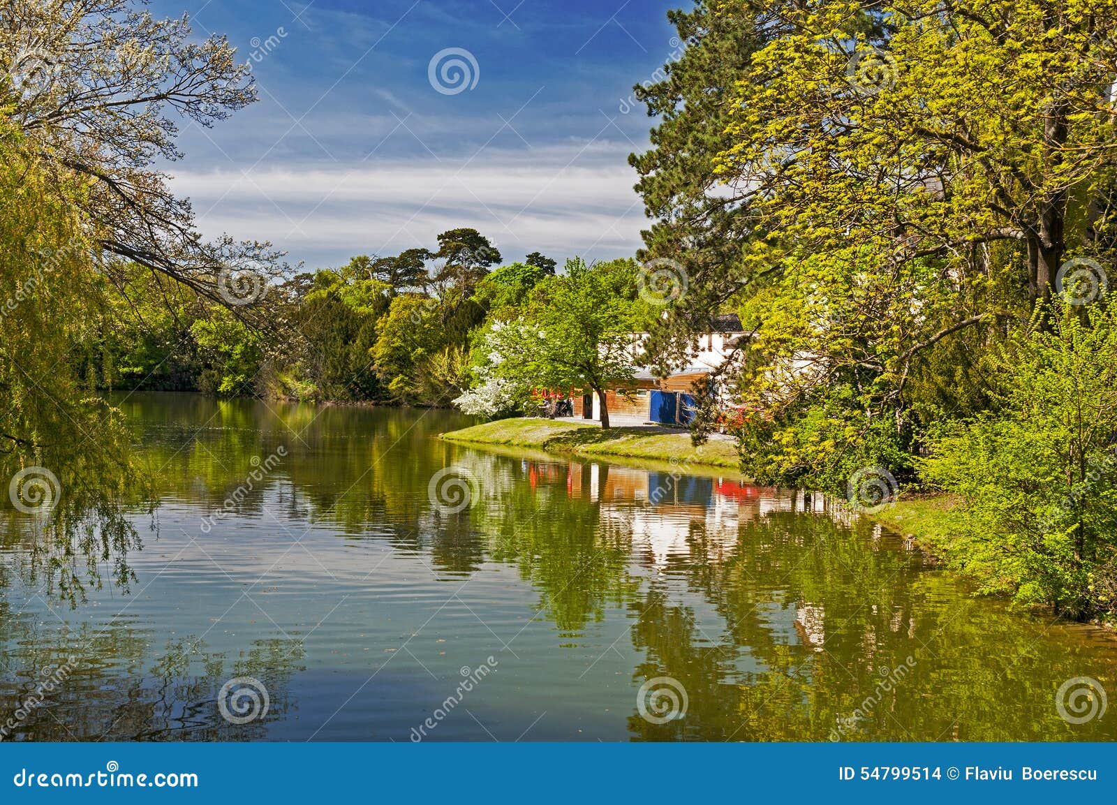 Spring at Laxenburg Park, Vienna Stock Photo - Image of green, season ...