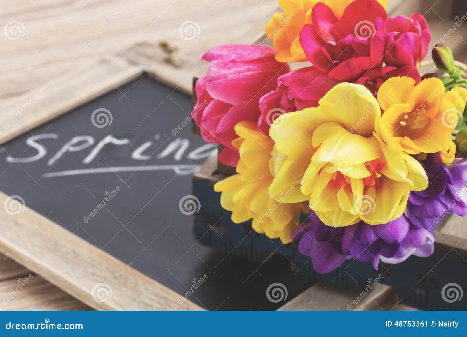 Spring Letters with Flowers Stock Image - Image of natural, design ...