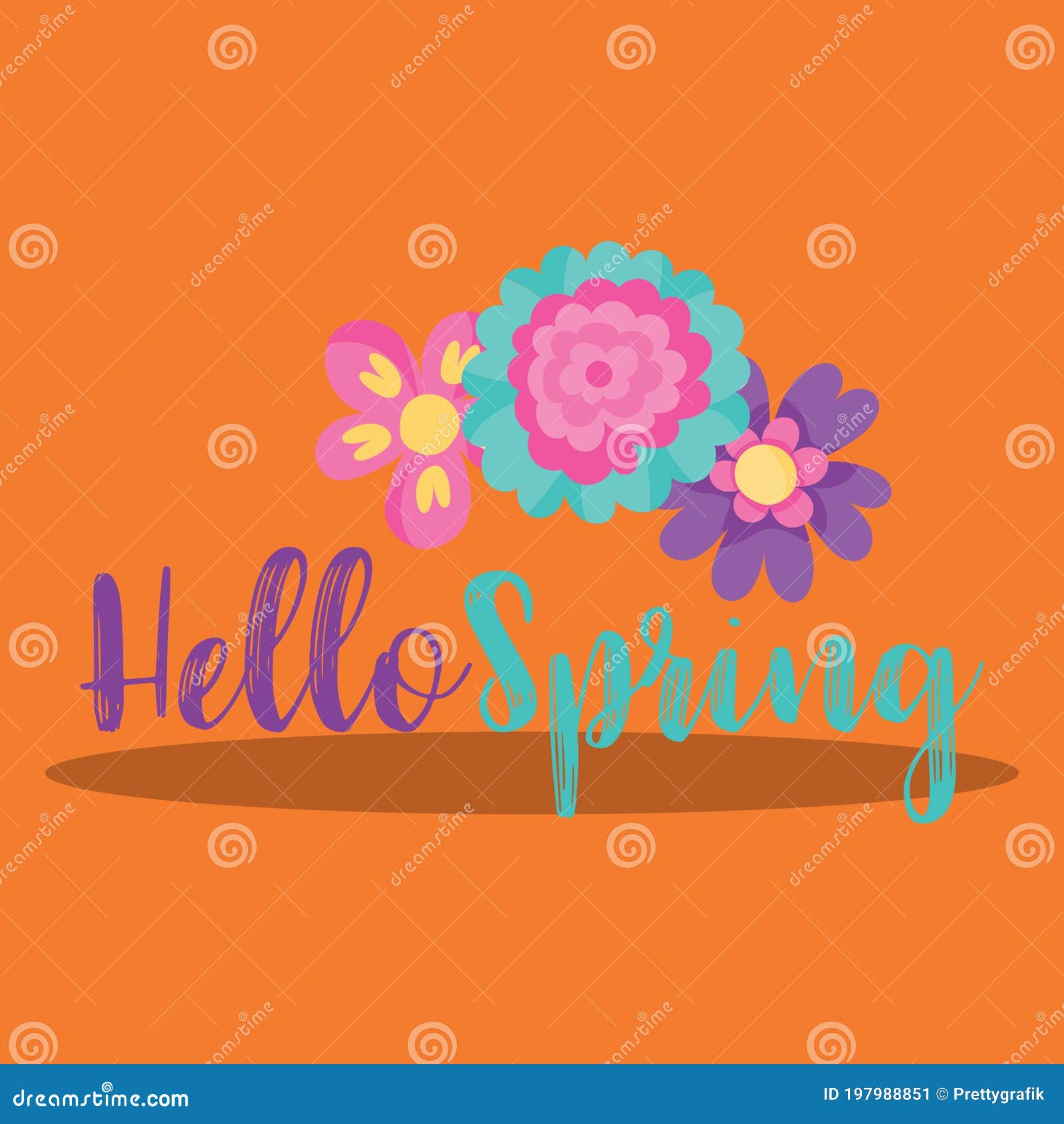 SPRING LLAMA HELLO 09 stock vector. Illustration of llama - 197988851