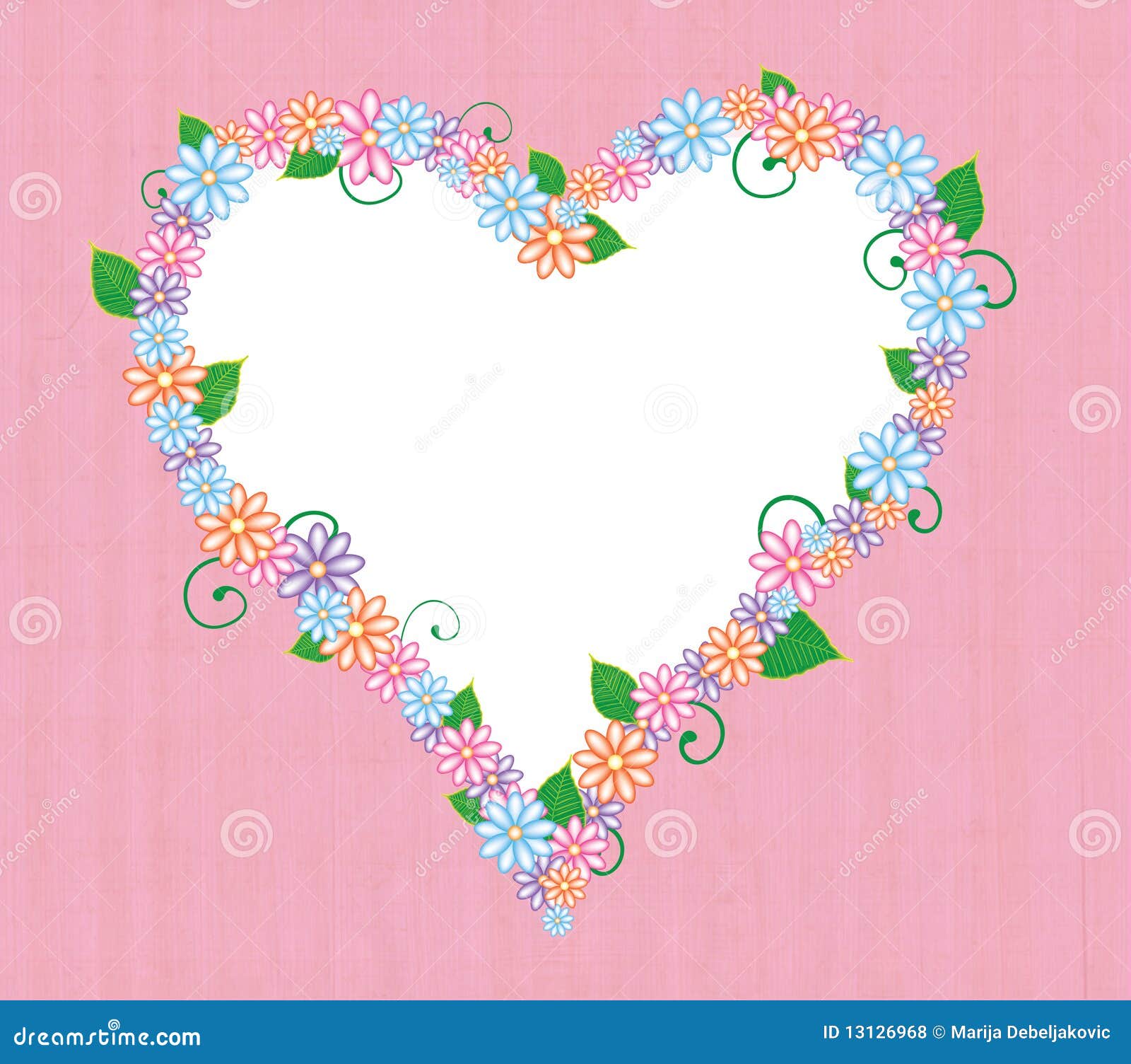 Spring love stock vector. Illustration of background - 13126968