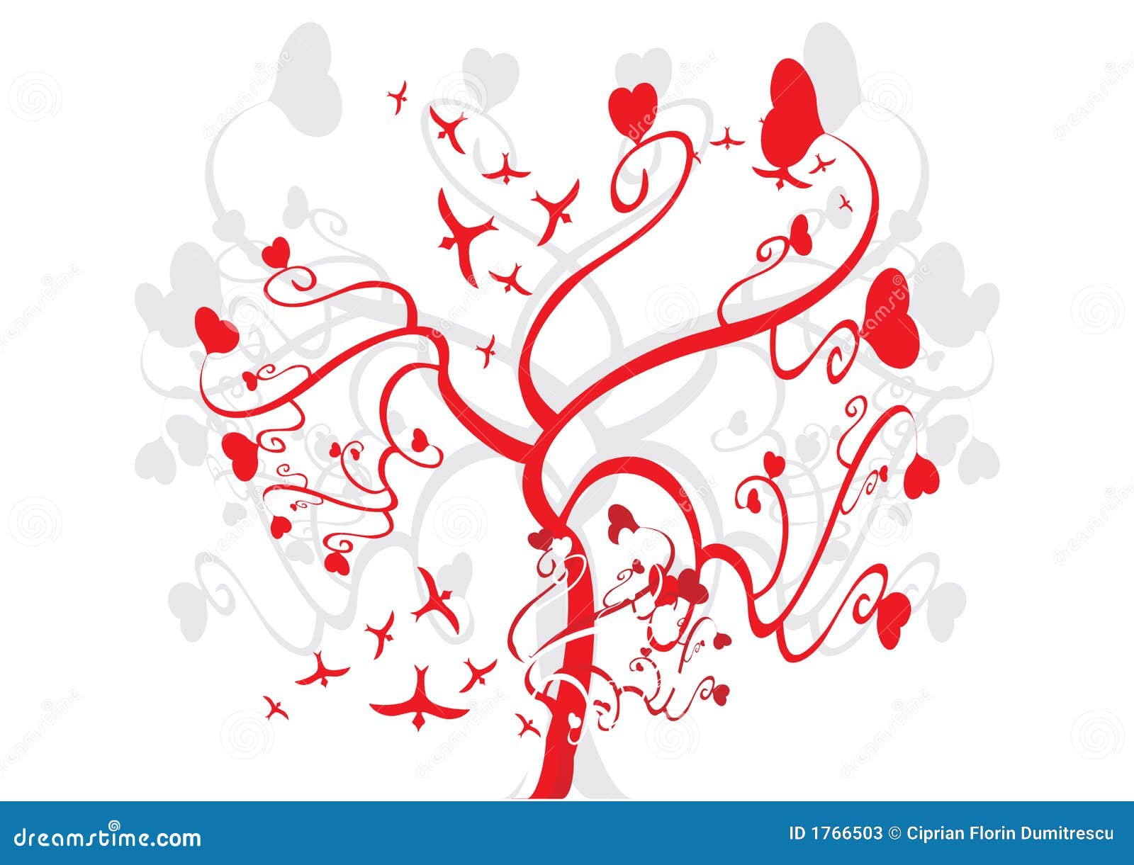 Spring love stock vector. Illustration of romantic, relationship - 1766503
