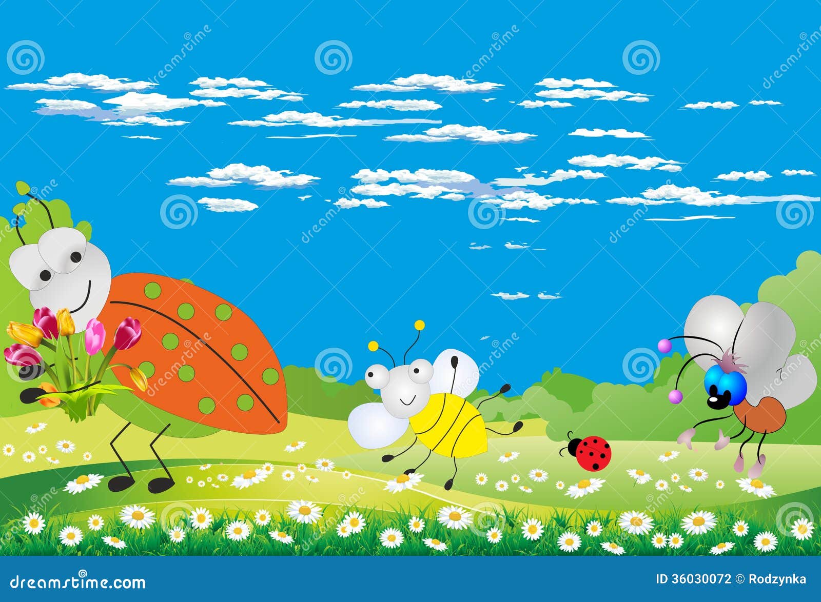 Spring March, Stock Photography - Image: 36030072