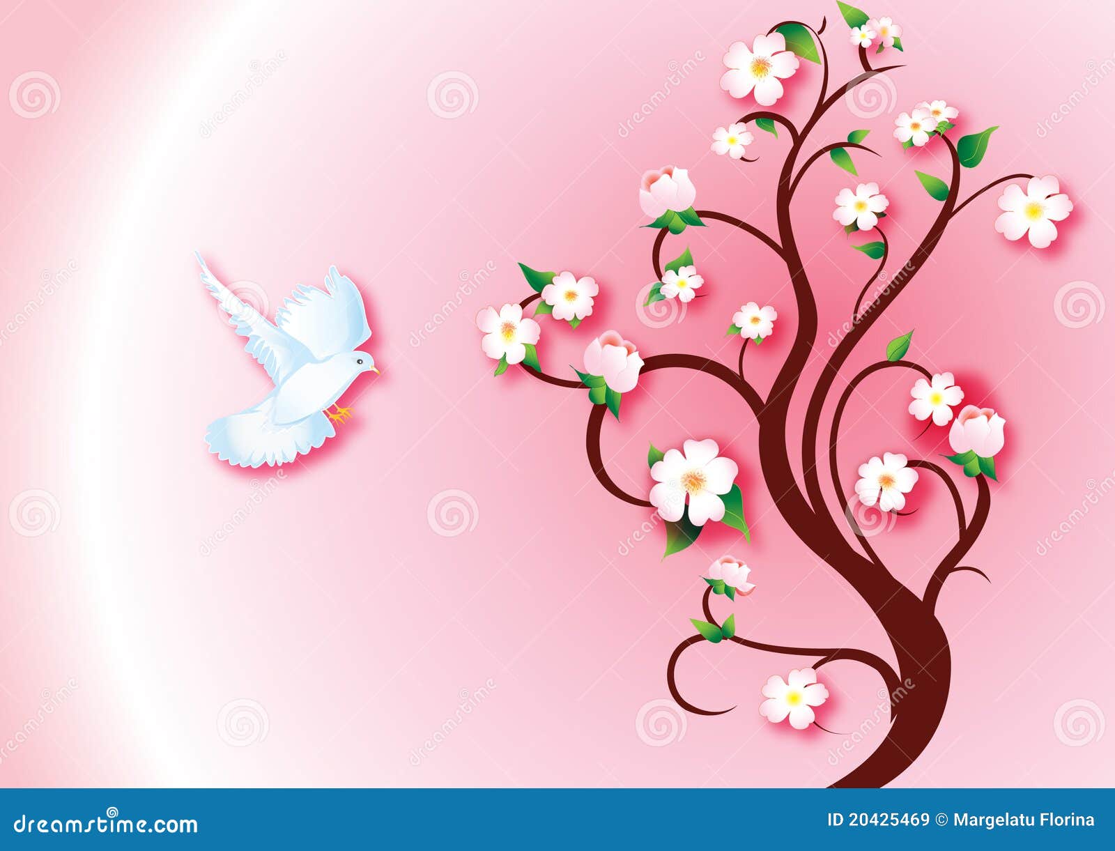 Spring messenger stock vector. Illustration of love, messenger - 20425469