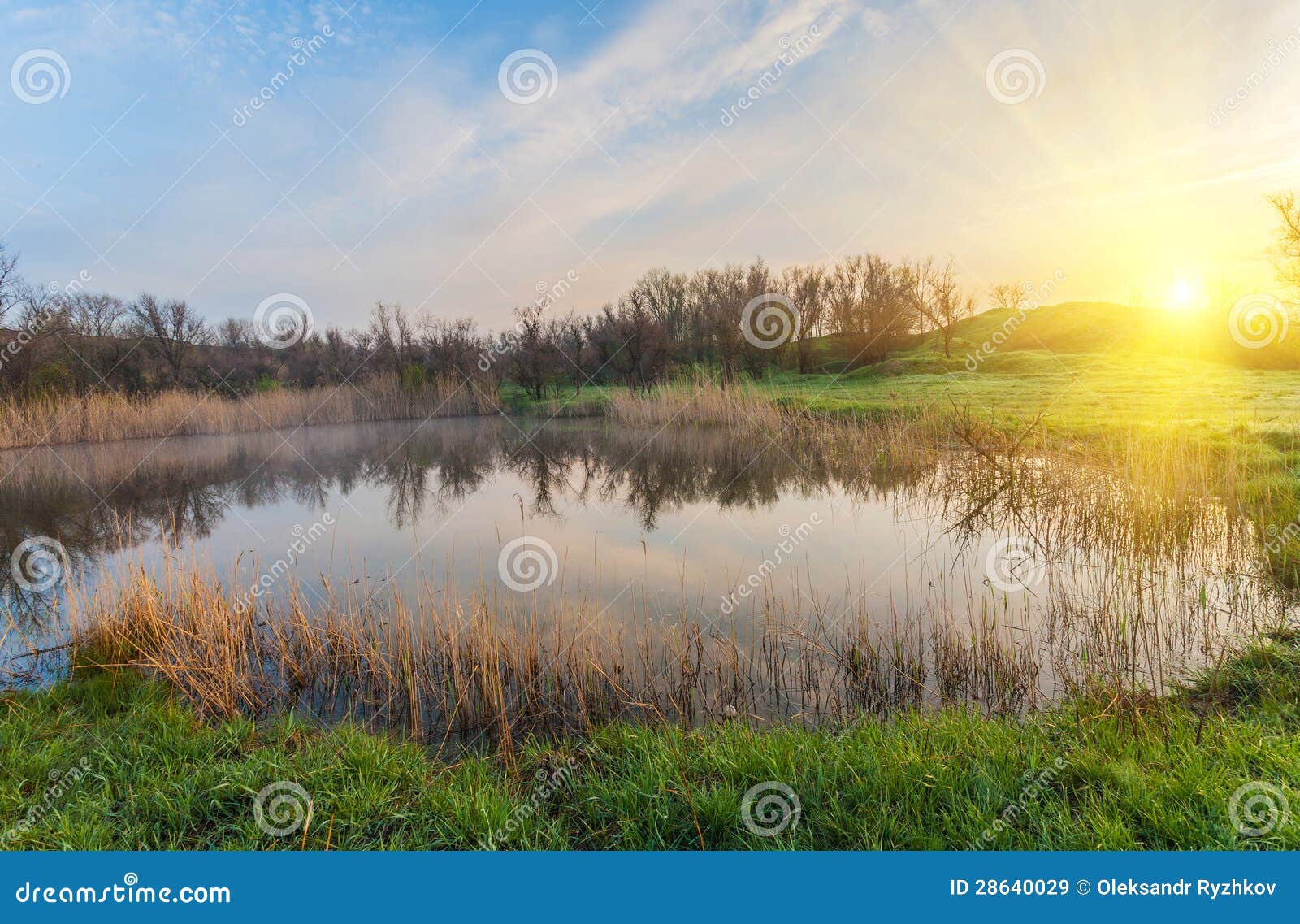 Spring morning stock image. Image of early, beautiful - 28640029