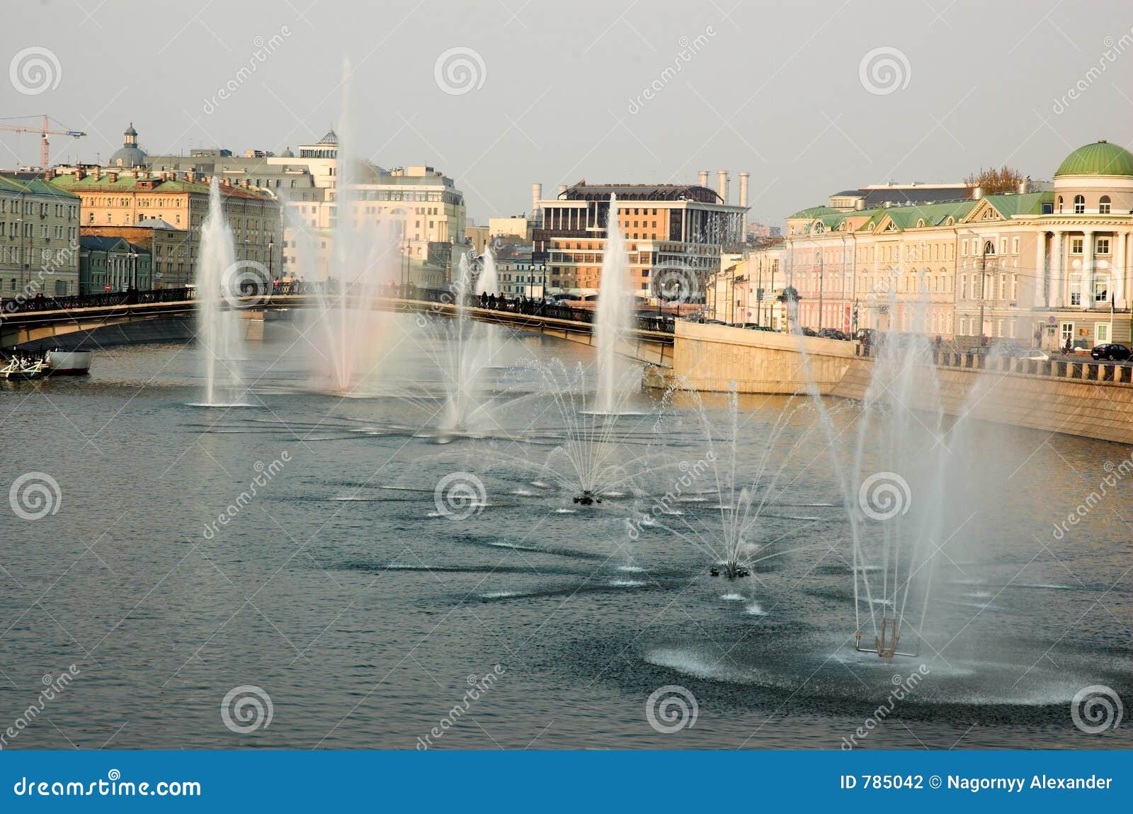 Spring in Moscow stock photo. Image of rest, capital, russia - 785042