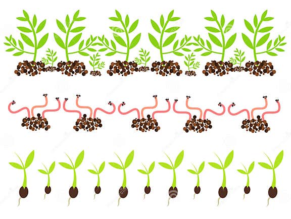 Spring motives stock vector. Illustration of shoot, gardening - 23469513