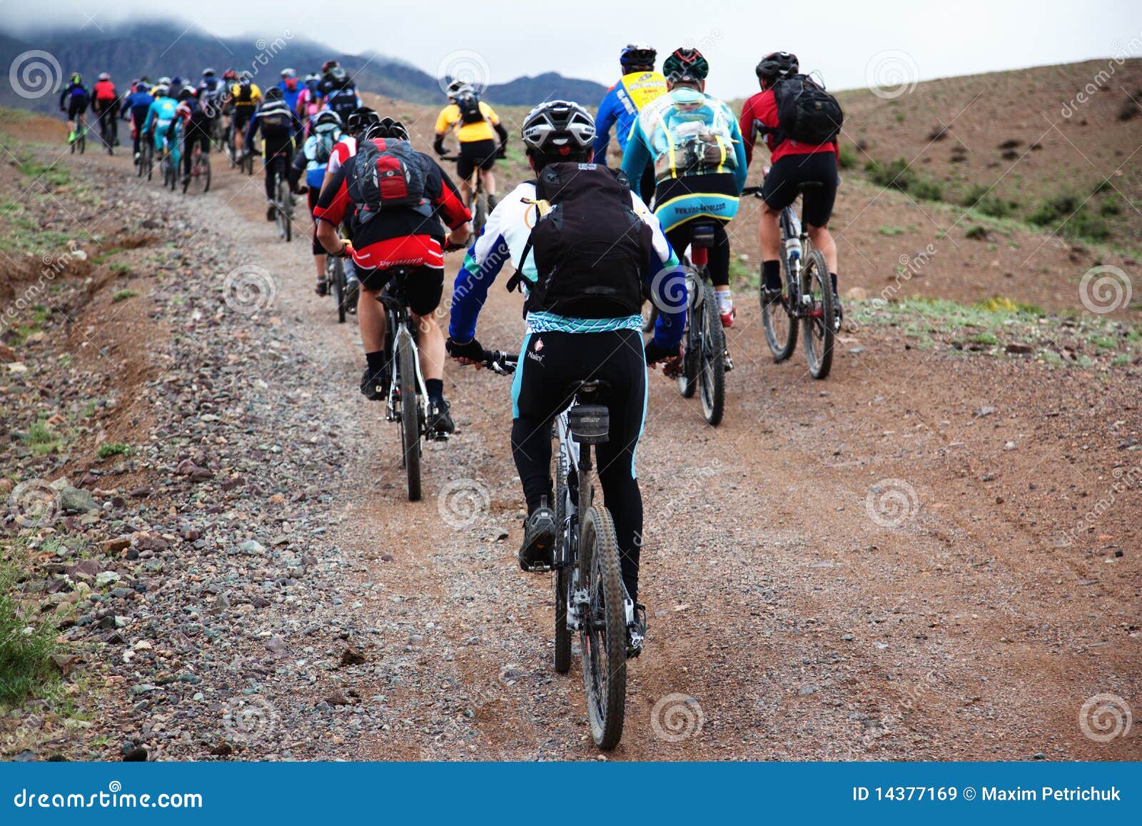 Spring Mountain Bike Marathon Editorial Stock Image - Image of contest ...