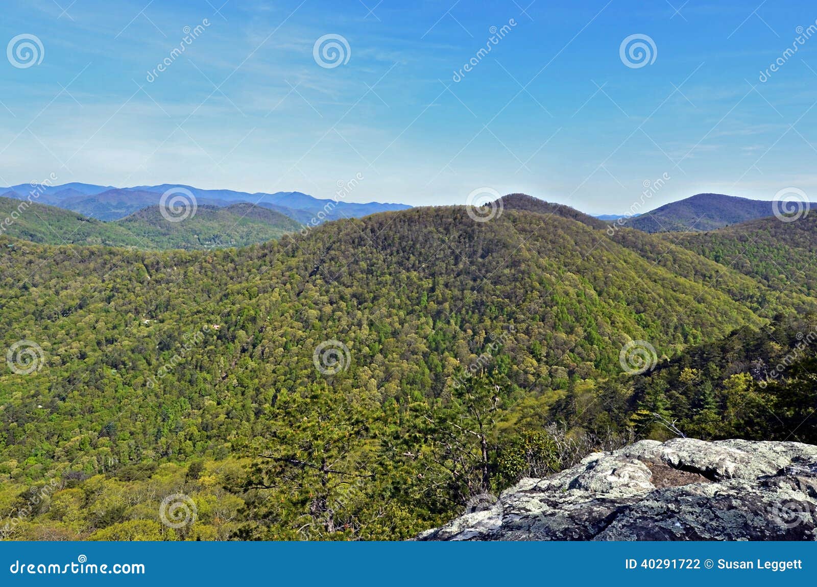 Spring Mountain View stock photo. Image of blue, tourism - 40291722