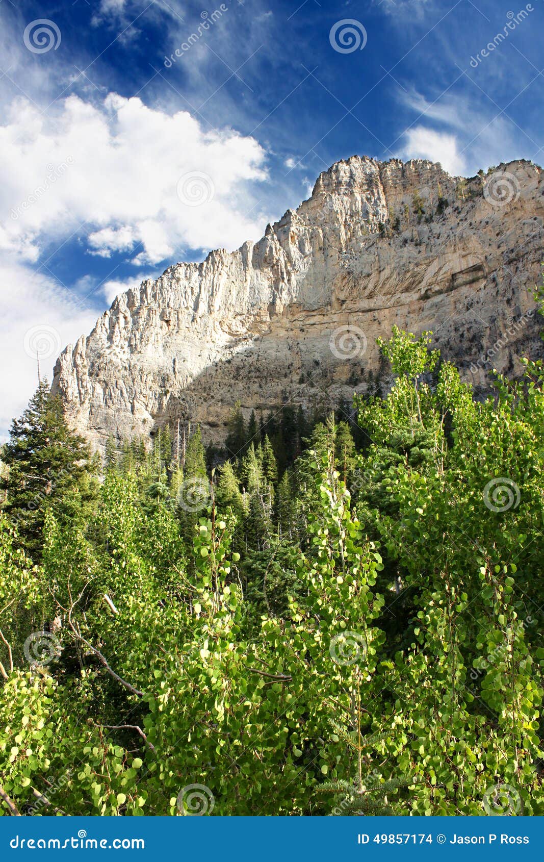 Spring Mountains Landscape Nevada Stock Photo - Image of nevada, crag ...