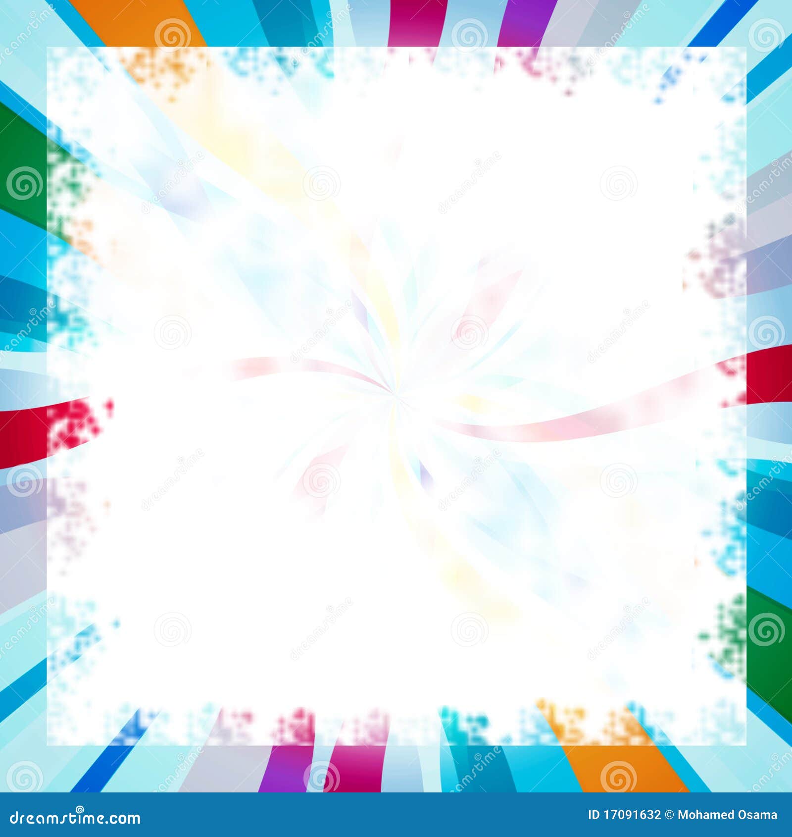 Spring Page Border stock illustration. Illustration of equalizer - 17091632