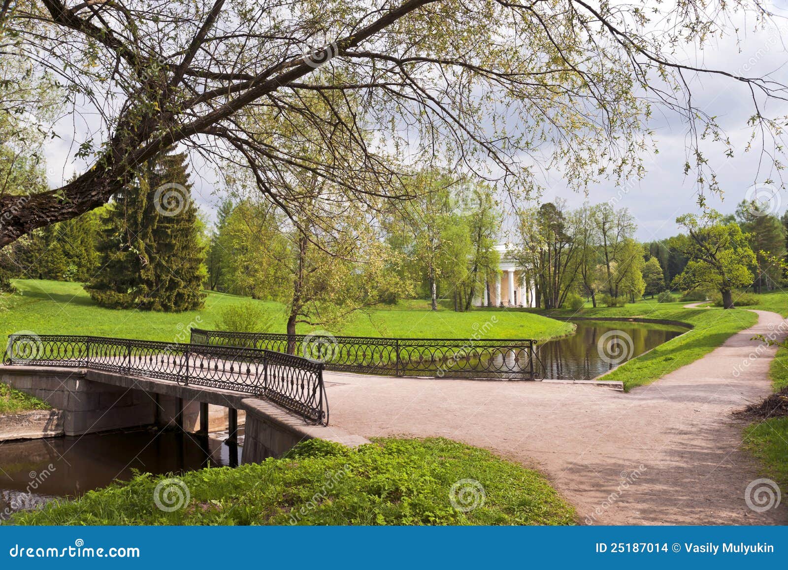Spring in the park stock photo. Image of outdoor, alley - 25187014