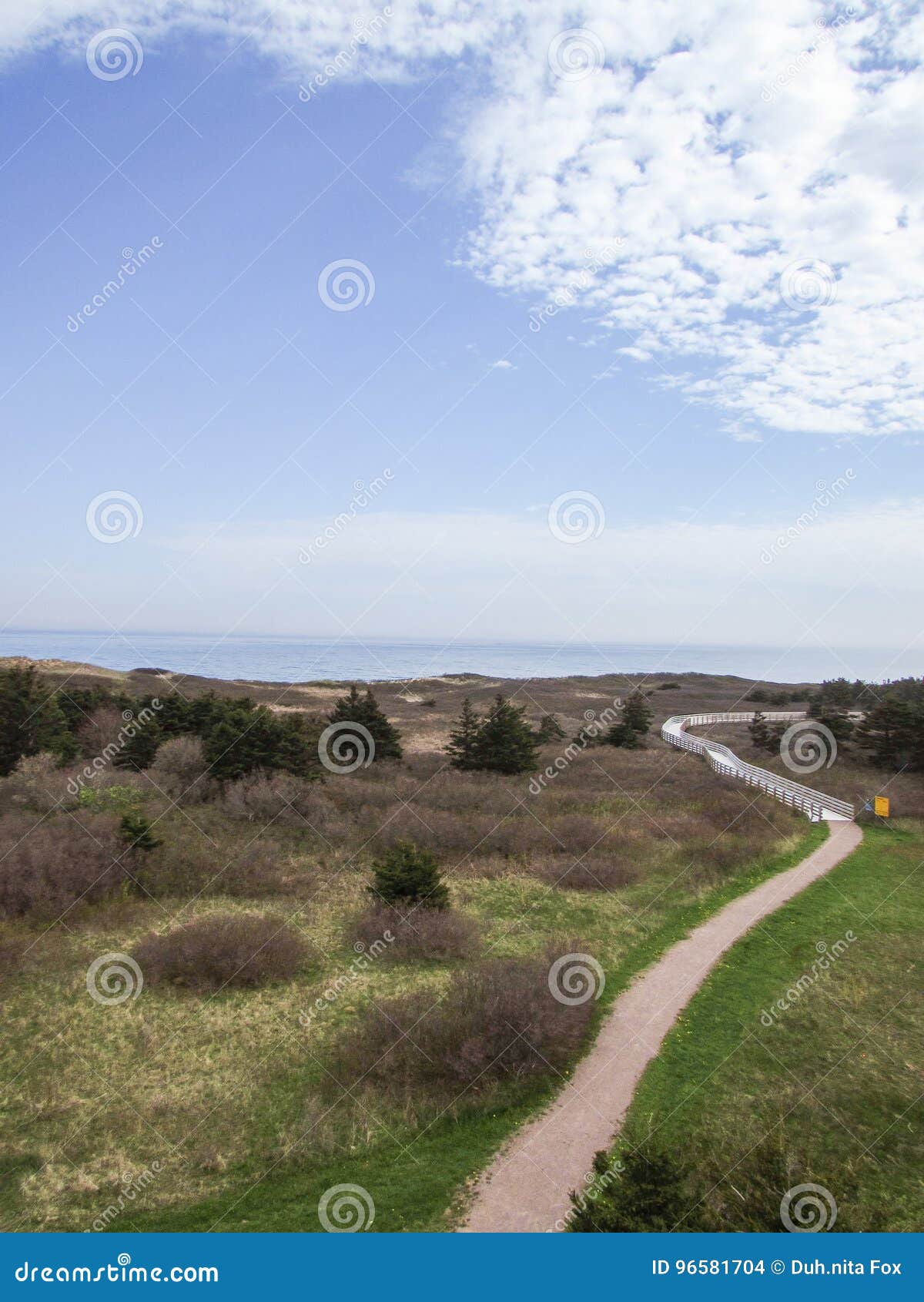 Spring PEI stock photo. Image of village, perspective - 96581704