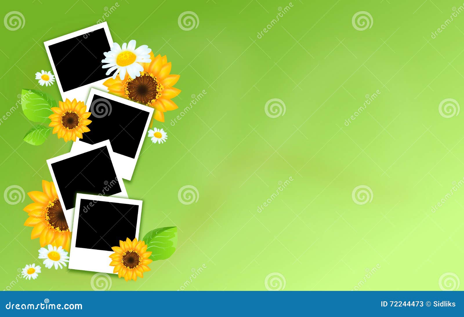 Spring photos background stock illustration. Illustration of seasonal ...