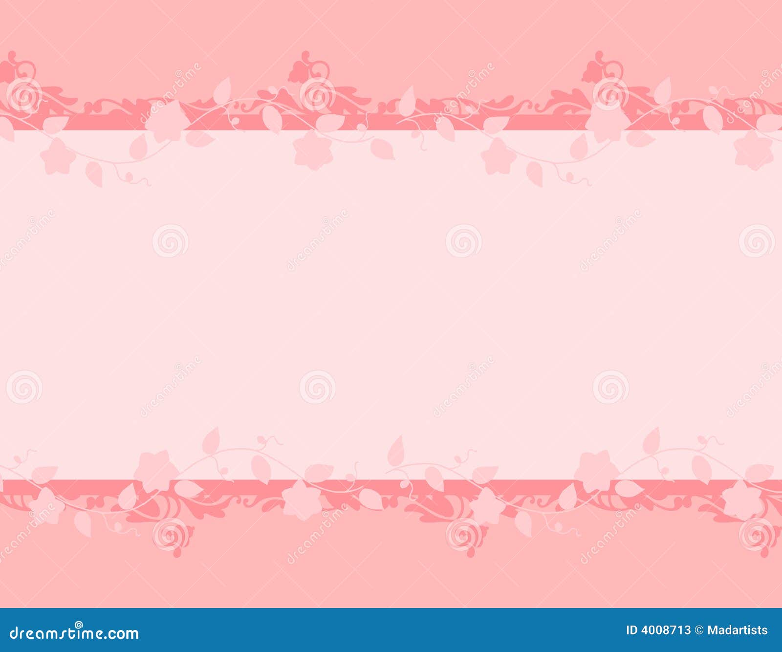 Spring Pink Floral Vine Borders Stock Illustrations – 8 Spring Pink ...