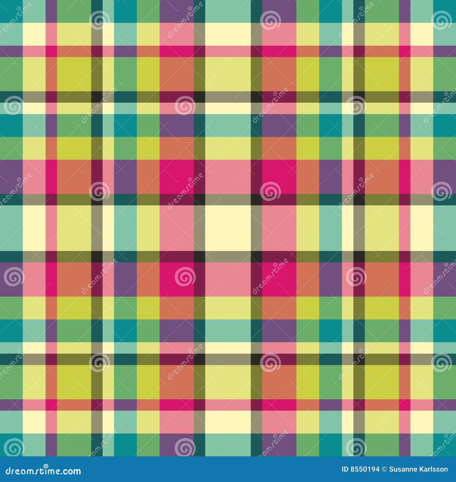 Spring plaid stock vector. Illustration of blanket, clothing - 8550194