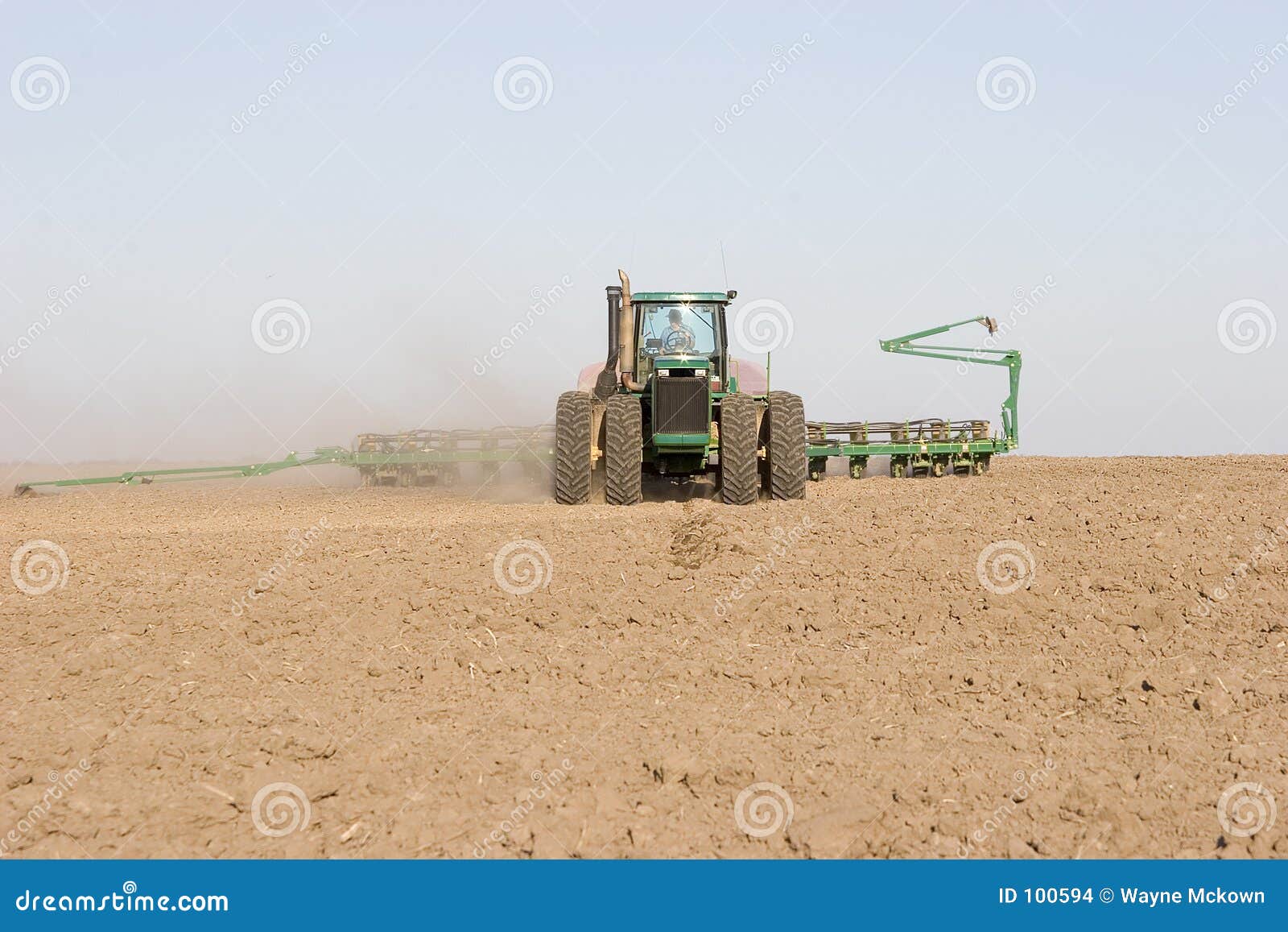 Spring planting stock photo. Image of dirt, cultivation - 100594