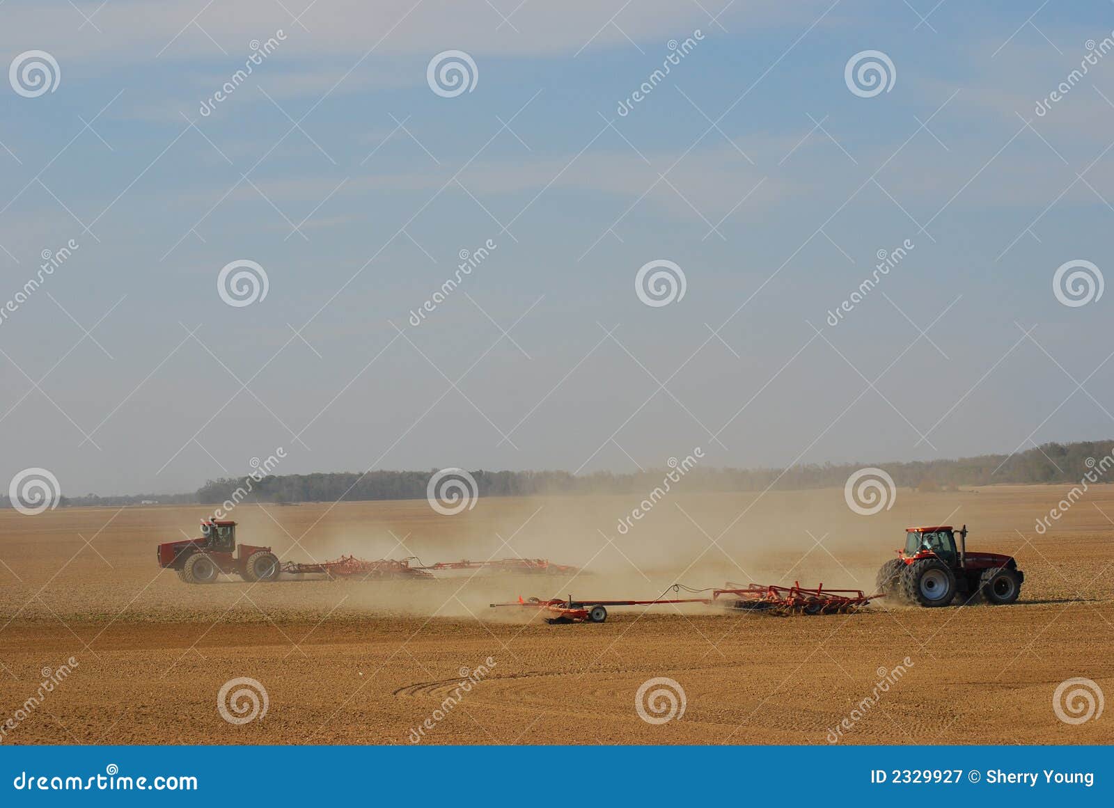 Spring Planting stock image. Image of trees, farm, land - 2329927